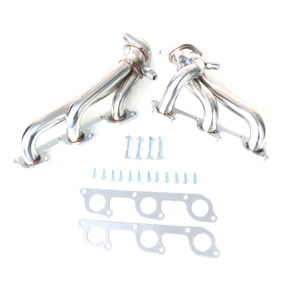 Ford Ranger 1998-2010 4.0L V6 Headers Stainless Steel 323 Mirror ...