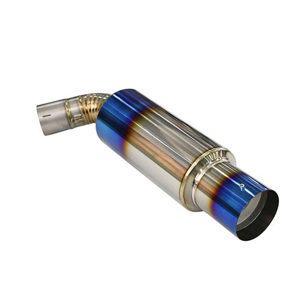 4.5"BURNT TIP MUFFLER RACING HI-POWER CATBACK EXHAUST FOR 09-14 370Z ...