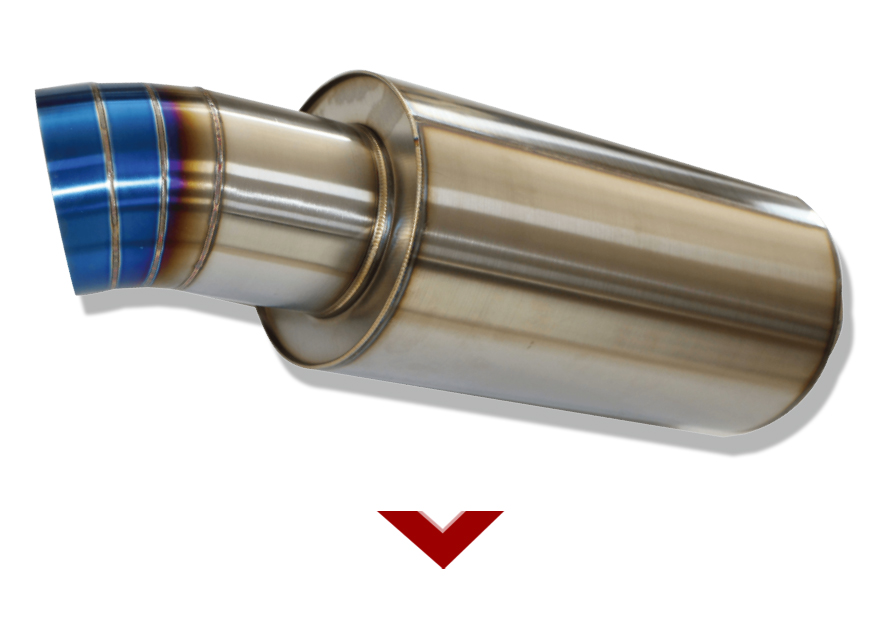 Titanium Universal Exhaust Muffler from China manufacturer - Qingdao ...